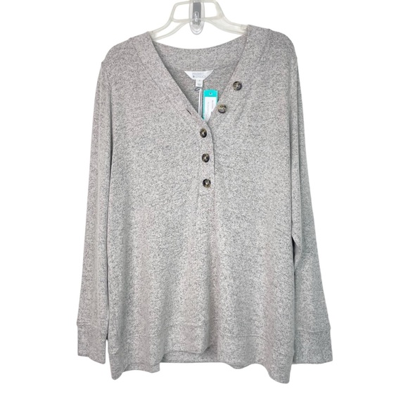 Market & Spruce | Tops | Stitch Fix L Market Spruce Joey Henley Cozy ...